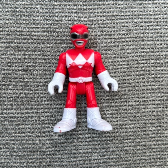 Power Ranger | Toys | 5 Imaginext Power Rangers Red Ranger Action ...